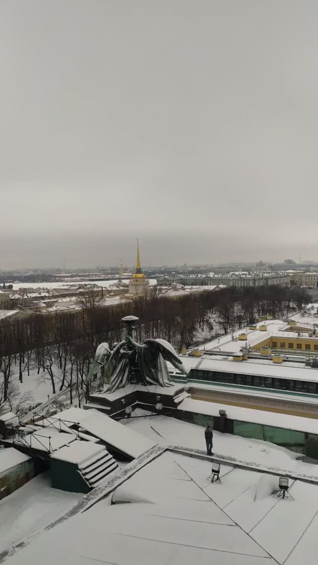 Ленинград (Санкт-Петербург), колоннада Исаакиевского собора Фрагмент 4
