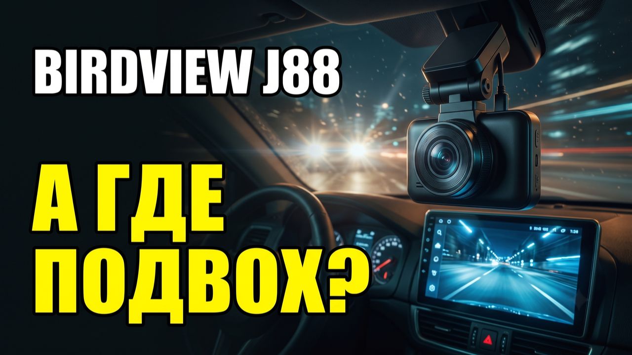 Видеорегистратор BIRDVIEW J88: Цена Смешная — Но Есть Нюанс
