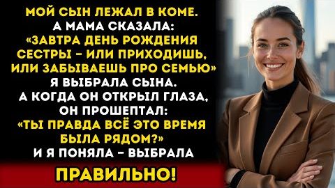 Истории из жизни: Пока мой сын боролся за жизнь, мама требовала явиться на праздник. Аудиорассказы