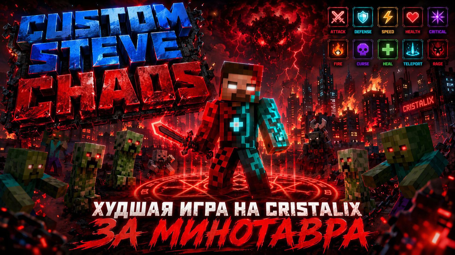 Custom Steve Chaos