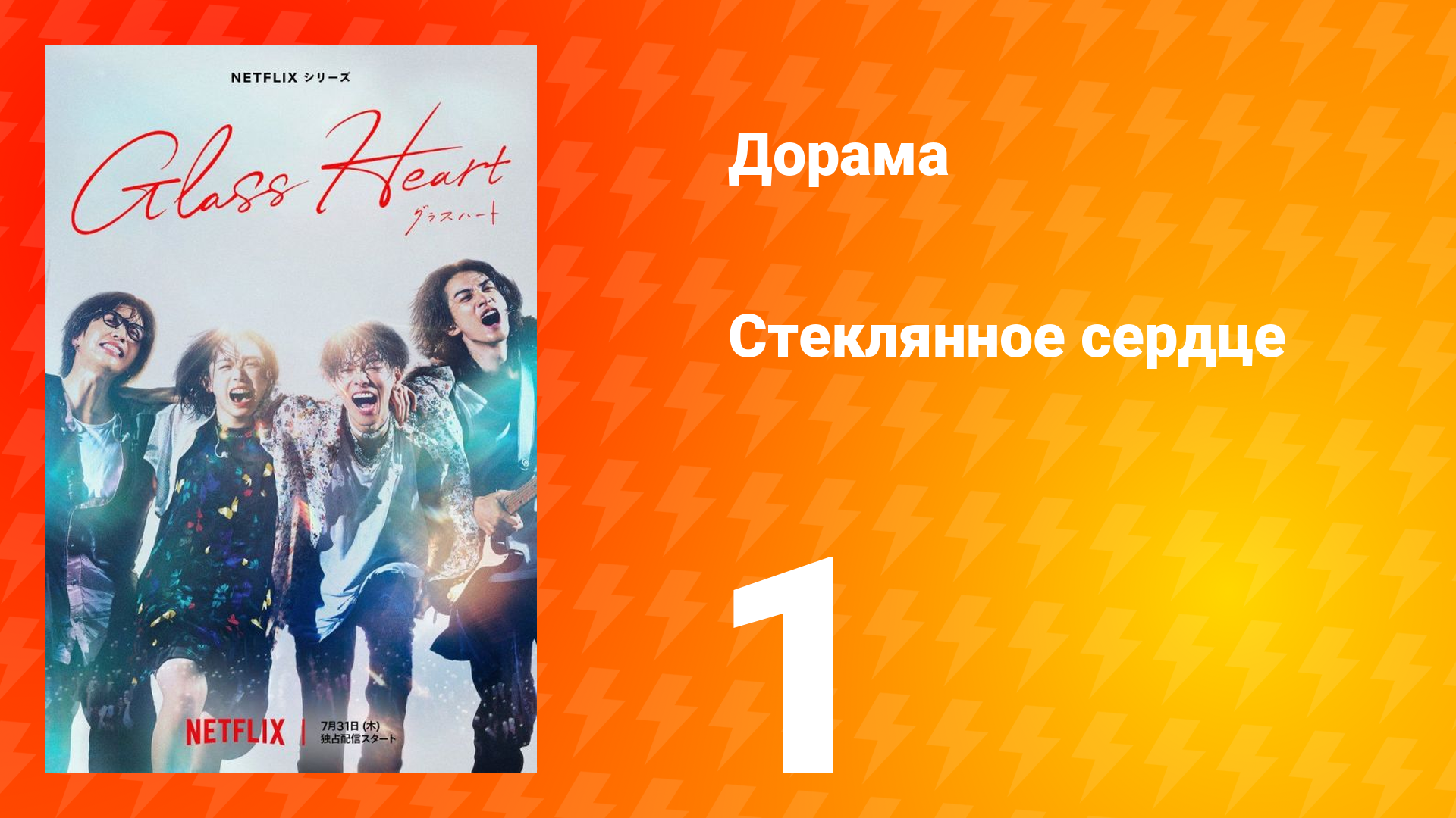 Стеклянное сердце 1 серия