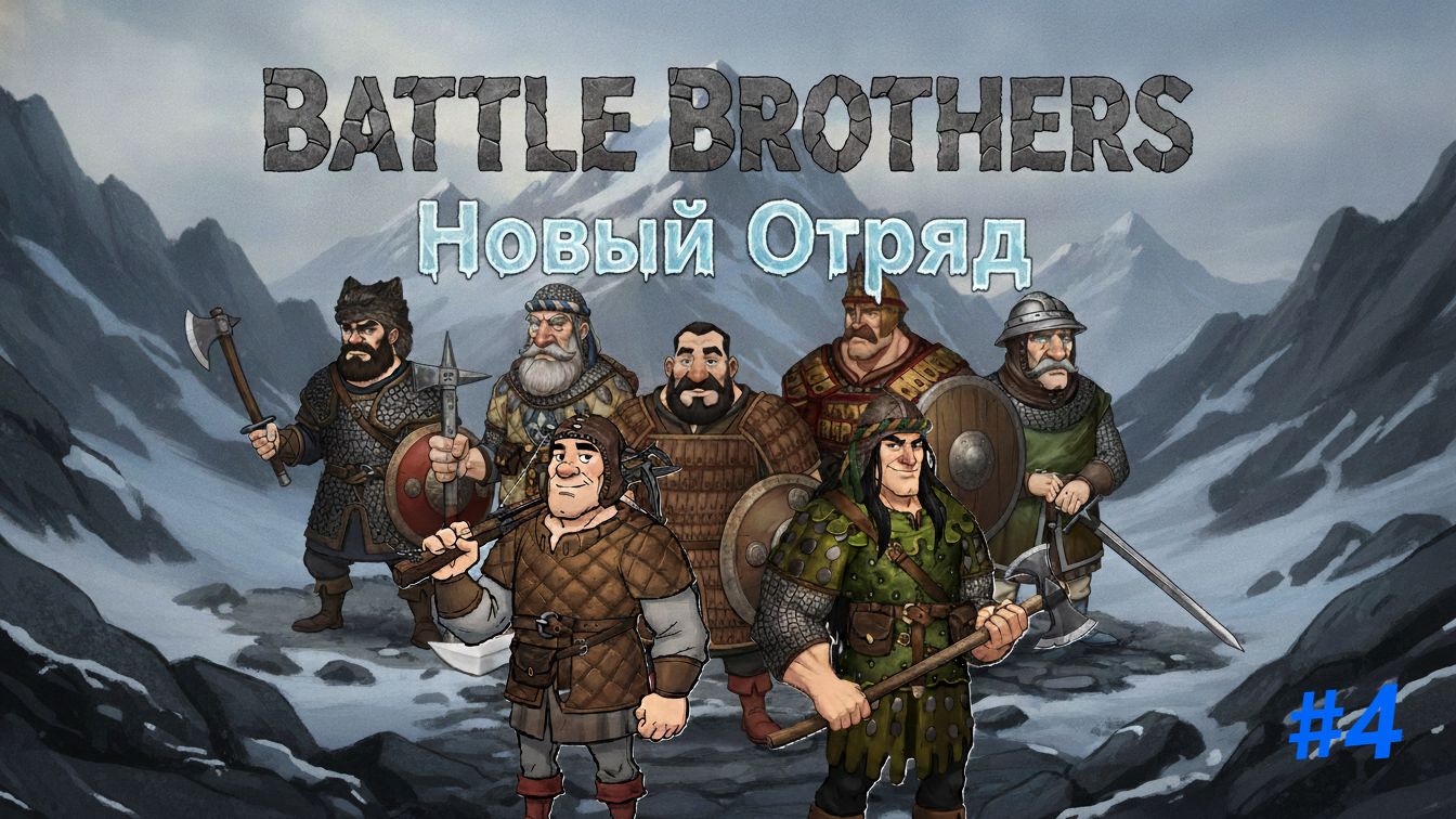 BattleBrothers. Новый отряд. Серия 4