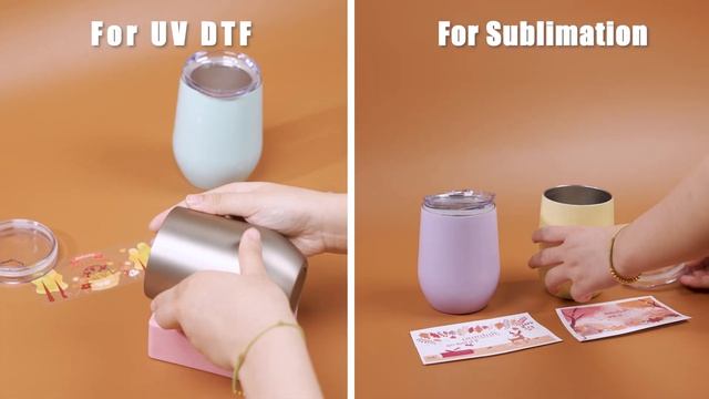 Party Favors — стальной термостакан без ножки под сублимацию, Wine Tumbler