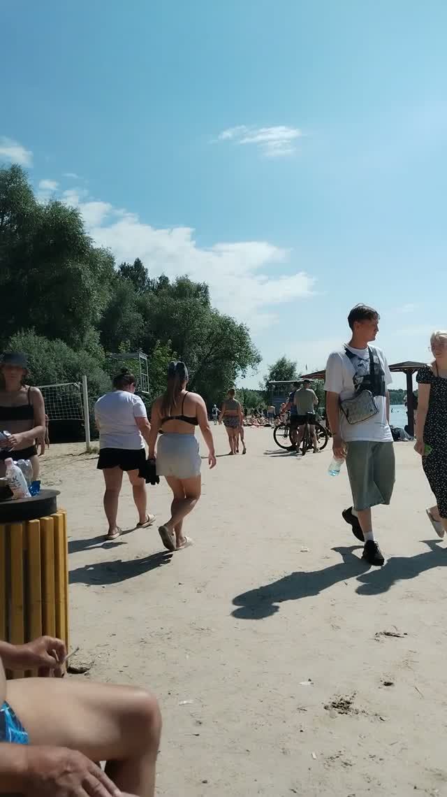 Пляж в Челябинске 
#жаркиедни #пляж