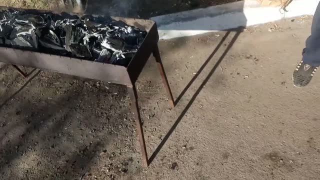 Почему уголь для мангала быстро прогорает