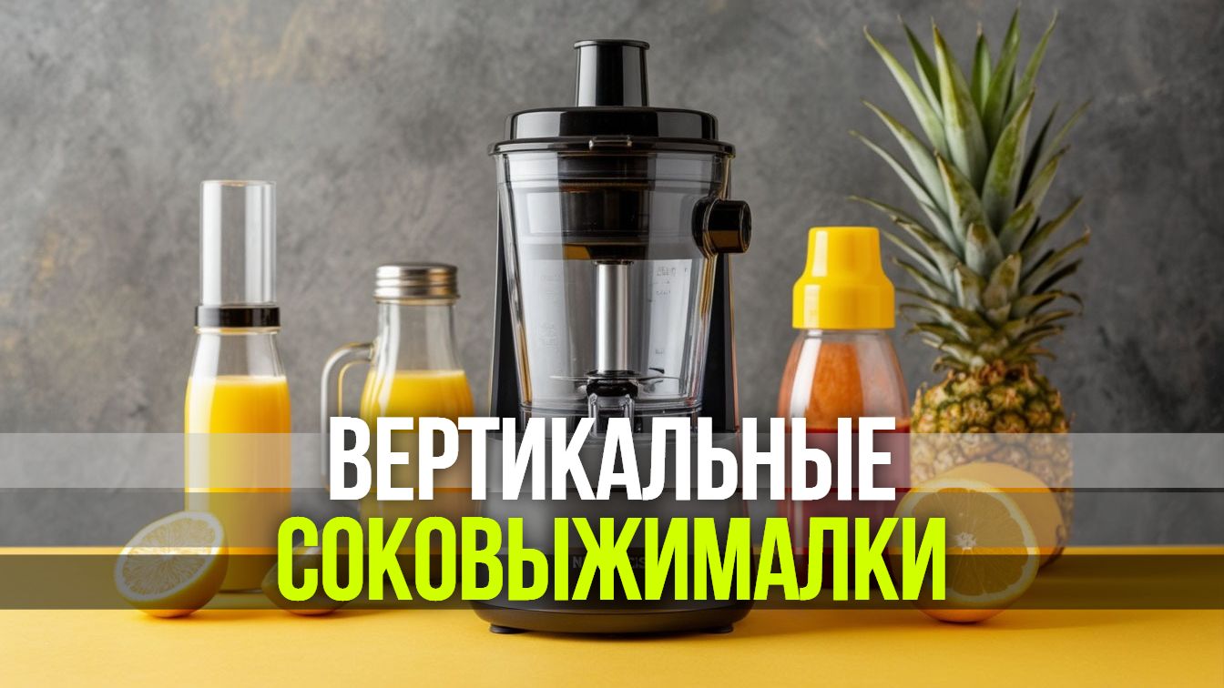 ТОП вертикальных соковыжималок: какую купить для кухни