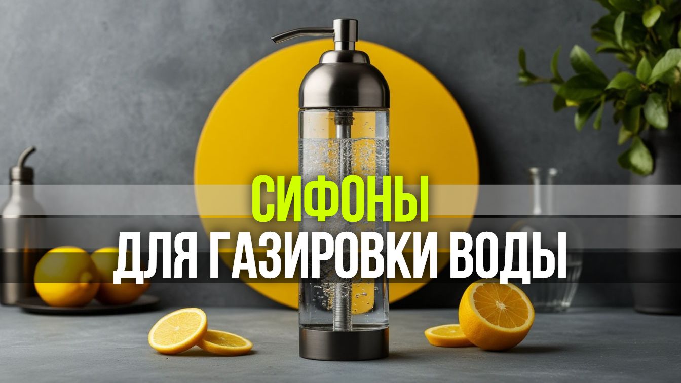 Сифоны для газировки воды: рейтинг лучших вариантов