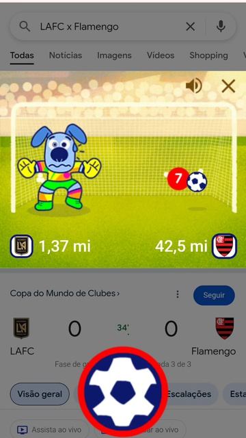 Copa do Mundo de Clubes Jogo Google