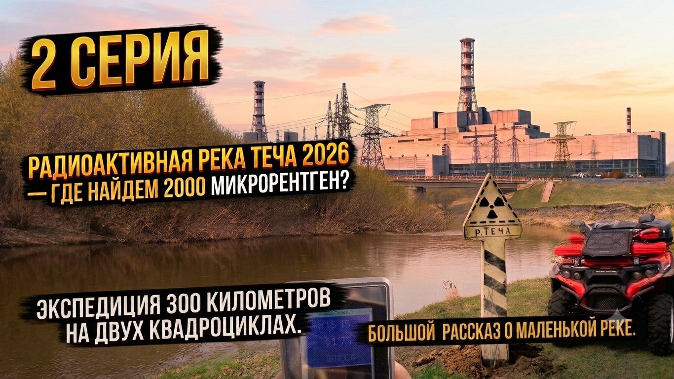 Самая радиоактивная река в мире: Экспедиция на Течу. Часть 2