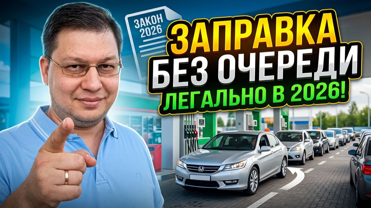 Кто может заправляться без очереди: требования закона 2026