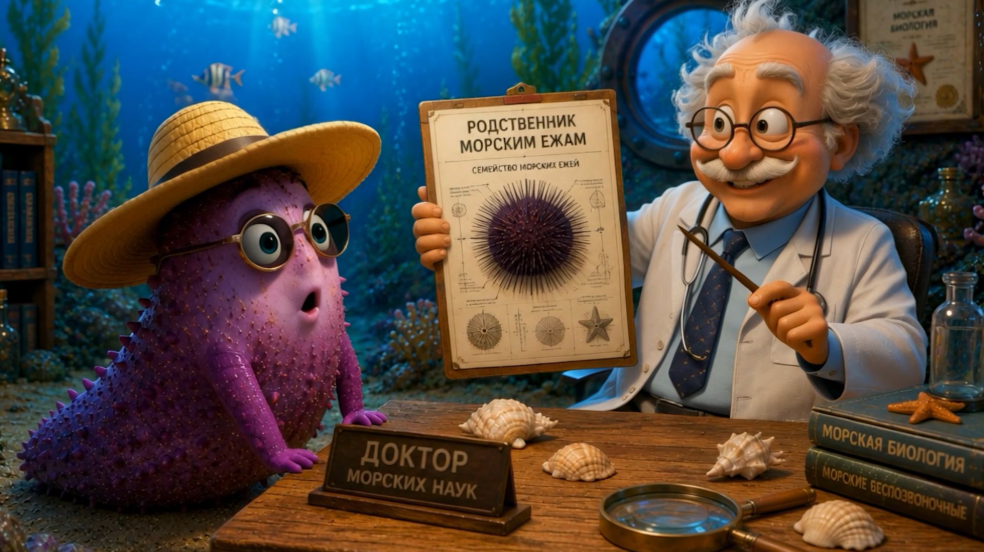 МОРСКОЙ ОГУРЕЦ (Мультфильм)