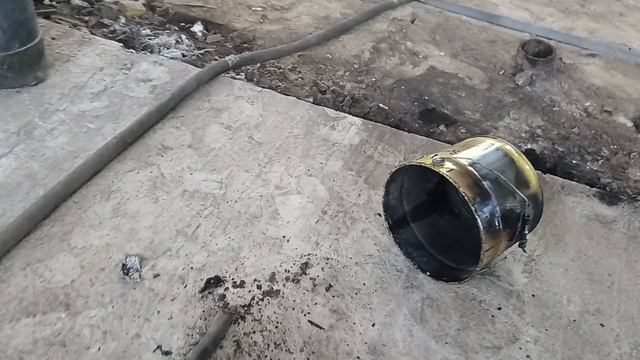 Проведение тестов в пиролизной установке