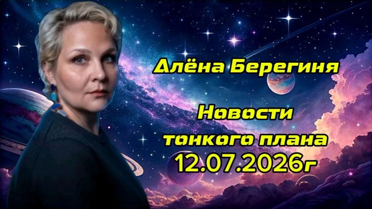 Новости тонкого плана 12.07.2026г