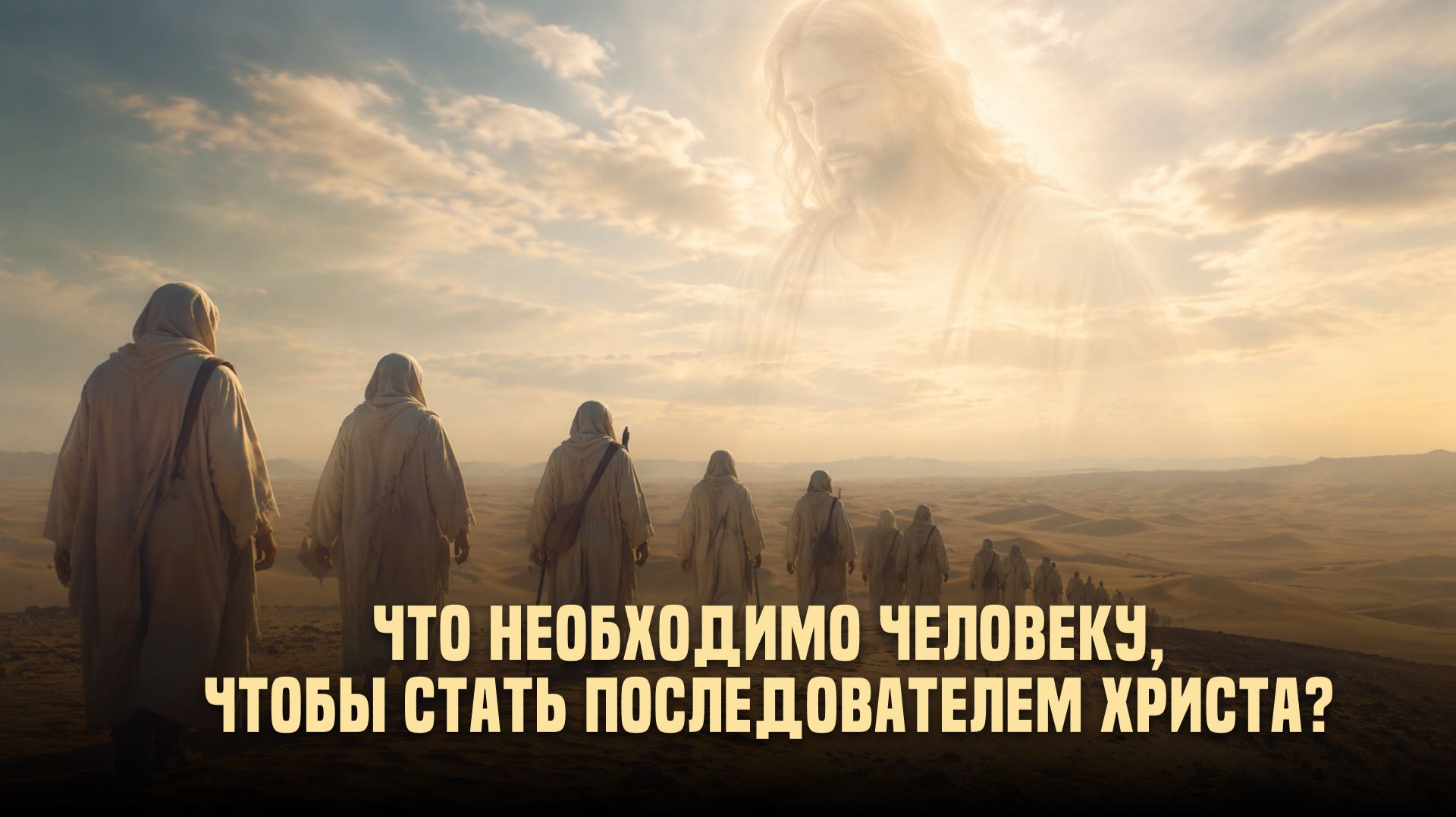 Что необходимо человеку, чтобы стать последователем Христа?