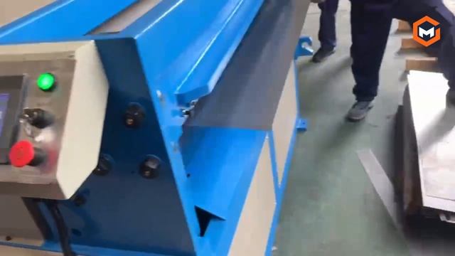 Экономичная линия поперечной резки. Работа контроллера PLC.