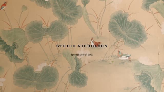Показ коллекции Studio Nicholson весна-лето 2027