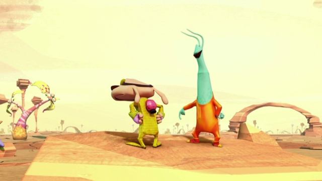 Надоеда 16 серия «Вместе мы падаем» (мультсериал, 2009)