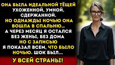 После той ночи с тёщей я потерял дар речи. Через месяц всплыла правда, от которой похолодела кровь