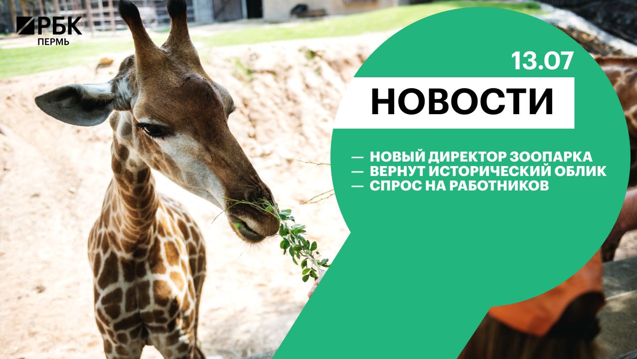 Новый директор зоопарка | Вернут исторический облик | Спрос на работников