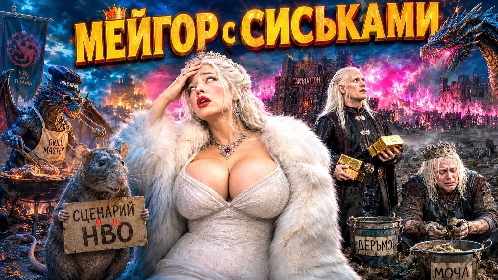 ЧЕСТНЫЙ ОБЗОР ДОМ ДРАКОНА: 4 СЕРИЯ 3 СЕЗОН