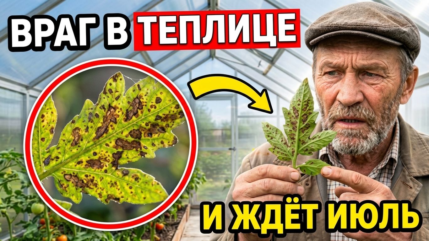 Враг уже в теплице и ждёт июля — вот чем его пролить, пока не поздно