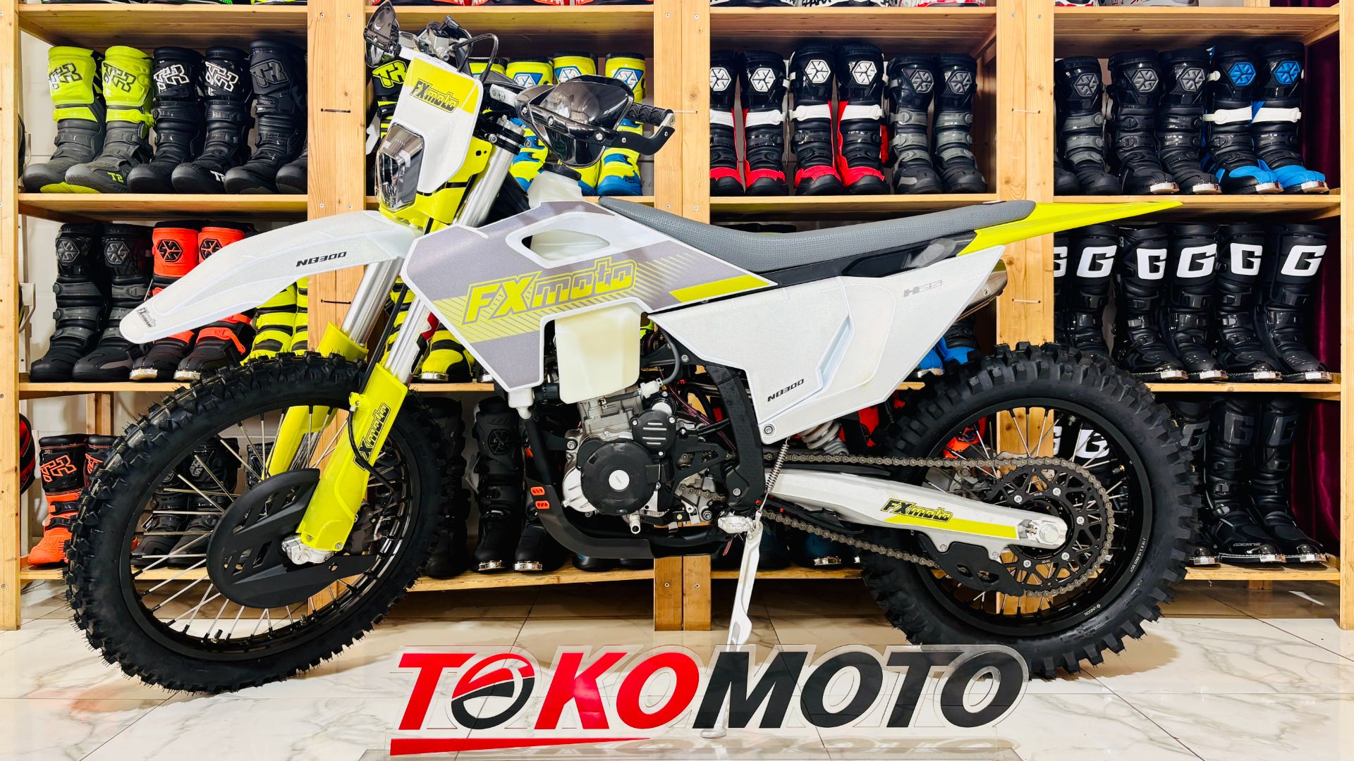 Мотоцикл эндуро FX MOTO H25 NB300 белый (2.0)