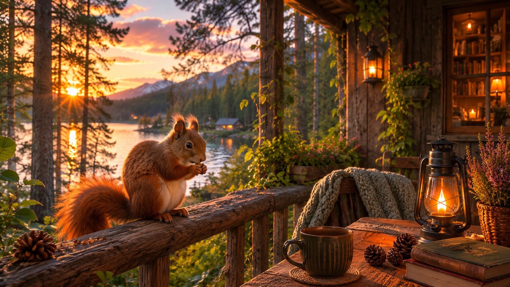 🐿 Спокойные белки