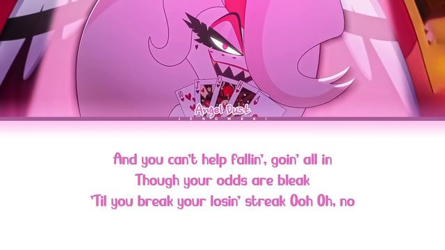 Hazbin Hotel - 'Losin’ Streak' (Color Coded Lyrics) - Jenowski (1080p, h264)