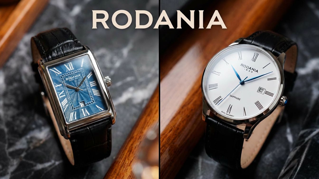 Как выглядеть на миллион с часами Rodania.