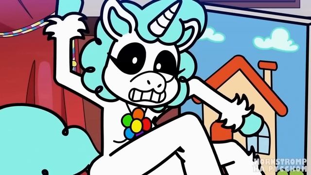 Фрагменты Мультика! КИКИН_ЧИКЕН_-_ПЕРНАТЫЙ_ПОДВИГ___Poppy_Playtime_ Анимации на Русском 81