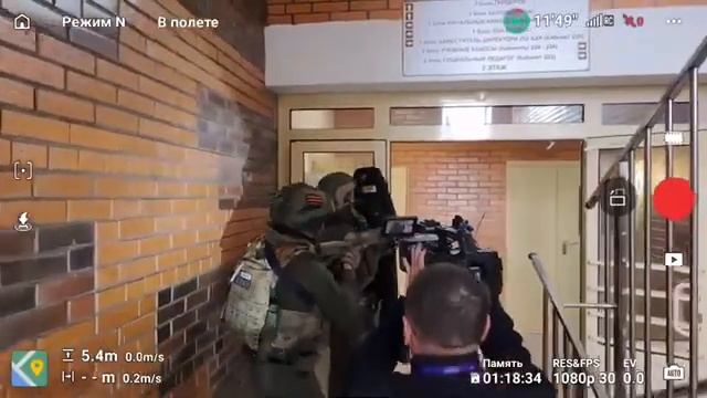 Антитеррористические учения в школе. Безопасность превыше всего.