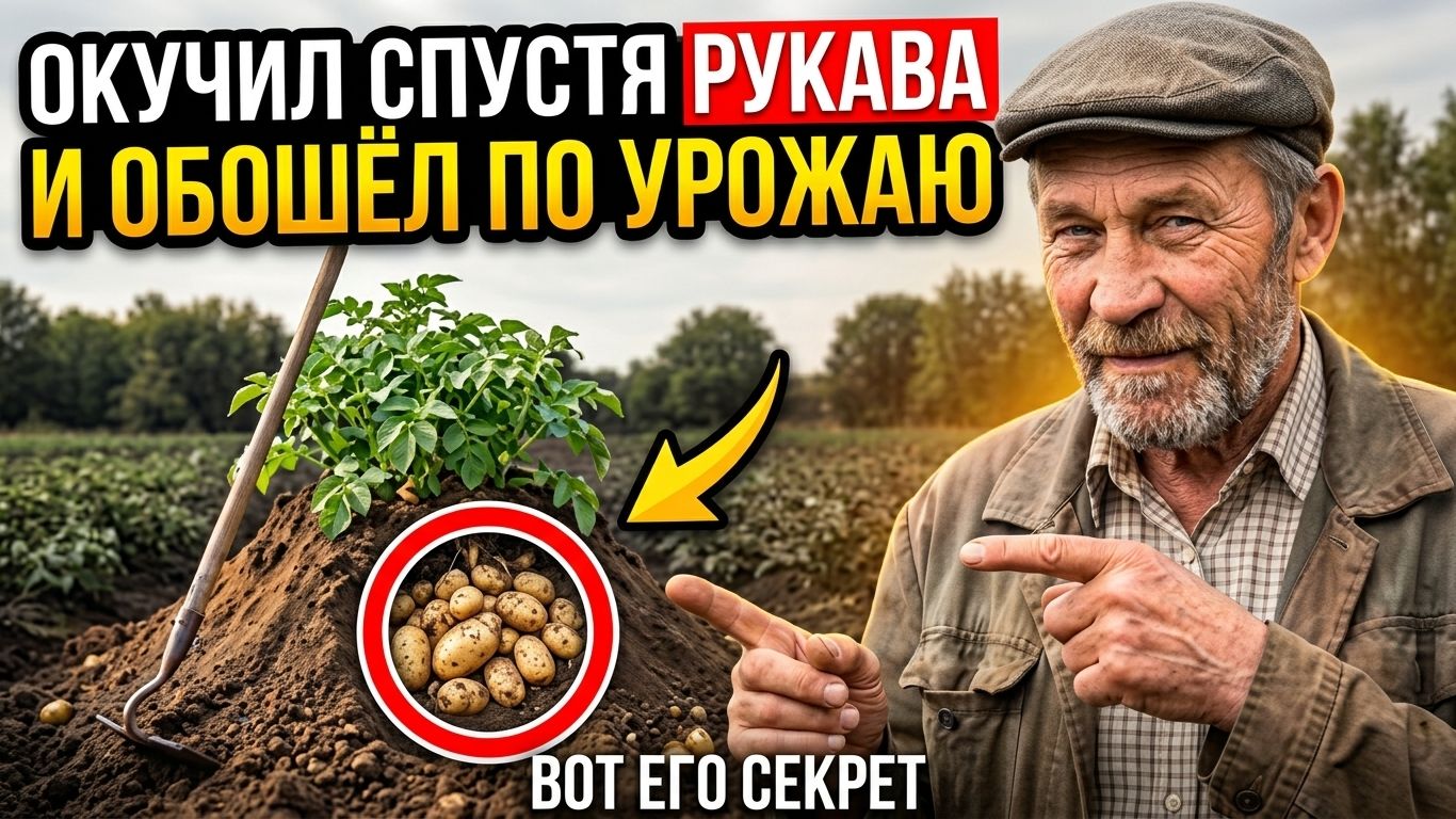 Сосед окучил спустя рукава — и обошёл вас по урожаю. Вот его секрет