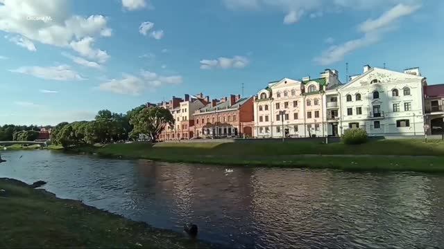 Псков. Гуляю около Кремля. 7 июля.mp4