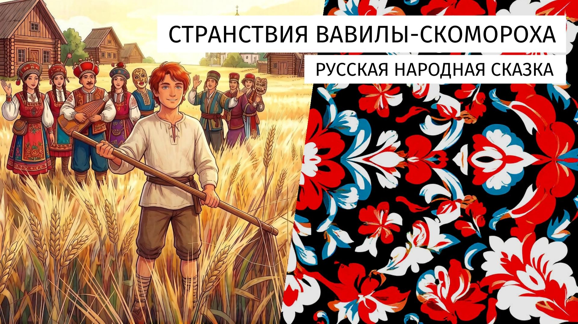 Странствия Вавилы-скомороха. Русская народная сказка.