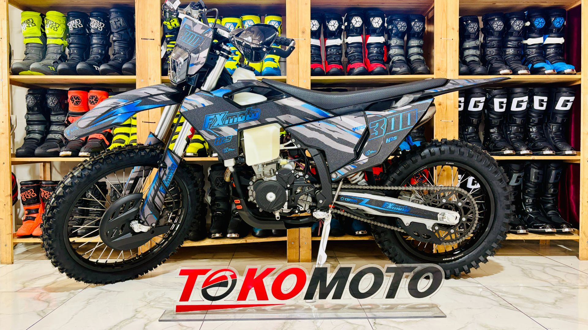 Мотоцикл эндуро FX MOTO H25 YBS-300 чёрный(2.0)