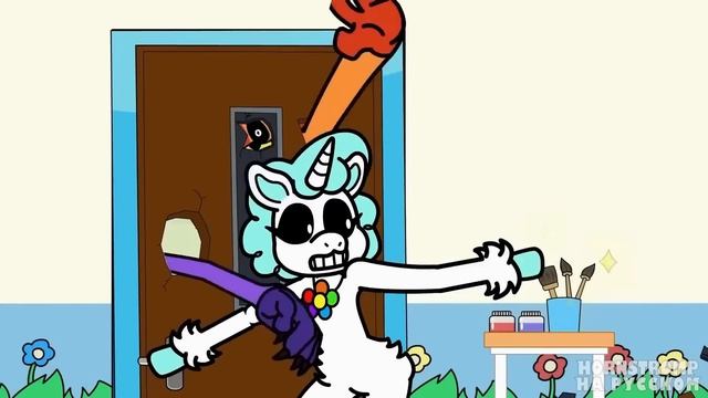 Фрагменты Мультика! КИКИН_ЧИКЕН_-_ПЕРНАТЫЙ_ПОДВИГ___Poppy_Playtime_ Анимации на Русском 62