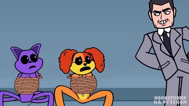 Фрагменты Мультика! КИКИН_ЧИКЕН_-_ПЕРНАТЫЙ_ПОДВИГ___Poppy_Playtime_ Анимации на Русском 10