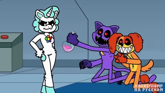 Фрагменты Мультика! КИКИН_ЧИКЕН_-_ПЕРНАТЫЙ_ПОДВИГ___Poppy_Playtime_ Анимации на Русском 92