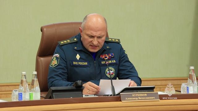 Обращение сотрудника МЧС России Александра Куренкова об ликвидации чрезвычайных ситуаций.