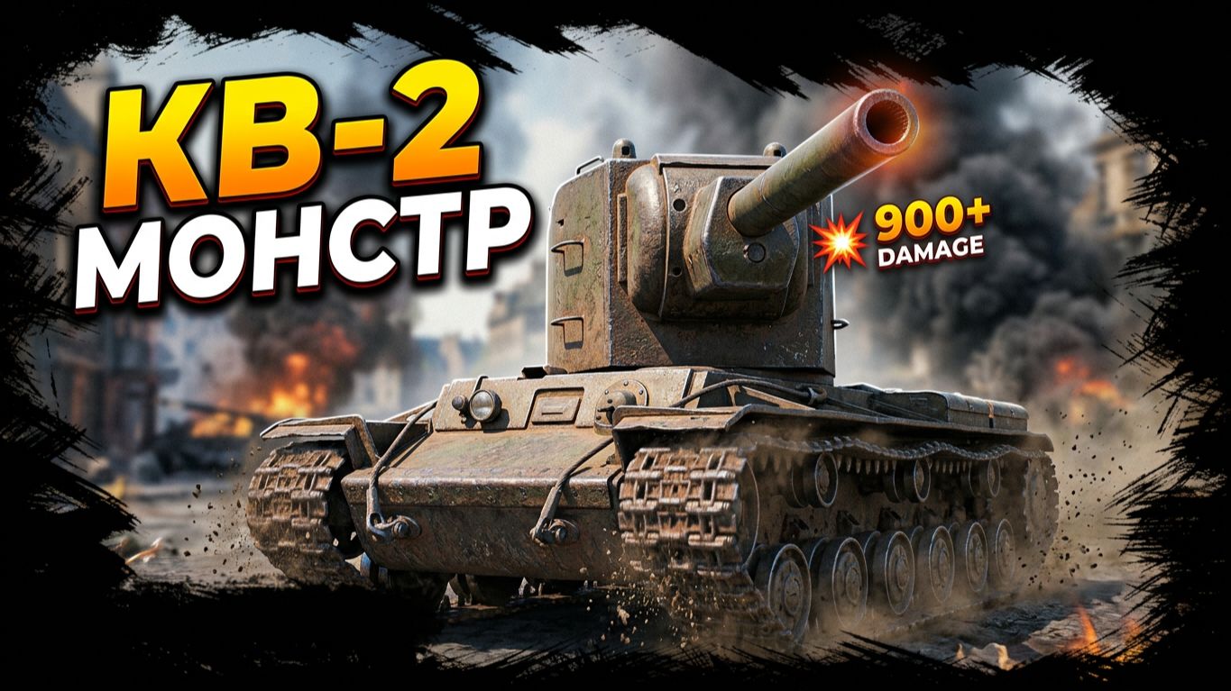 WOT КВ -2 Выехал угнетать