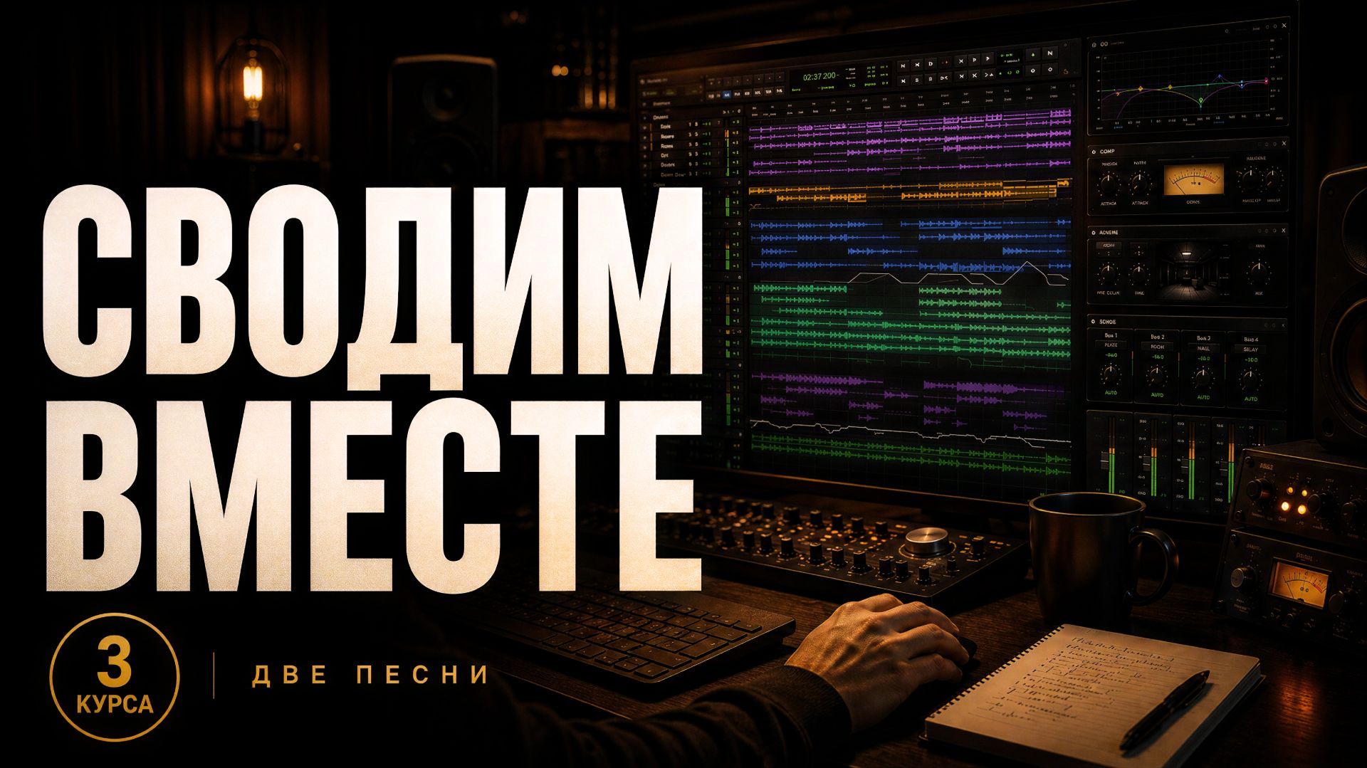 СВОДИМ ВМЕСТЕ • Три последовательных курса. Две песни. Один путь к коммерческому звучанию