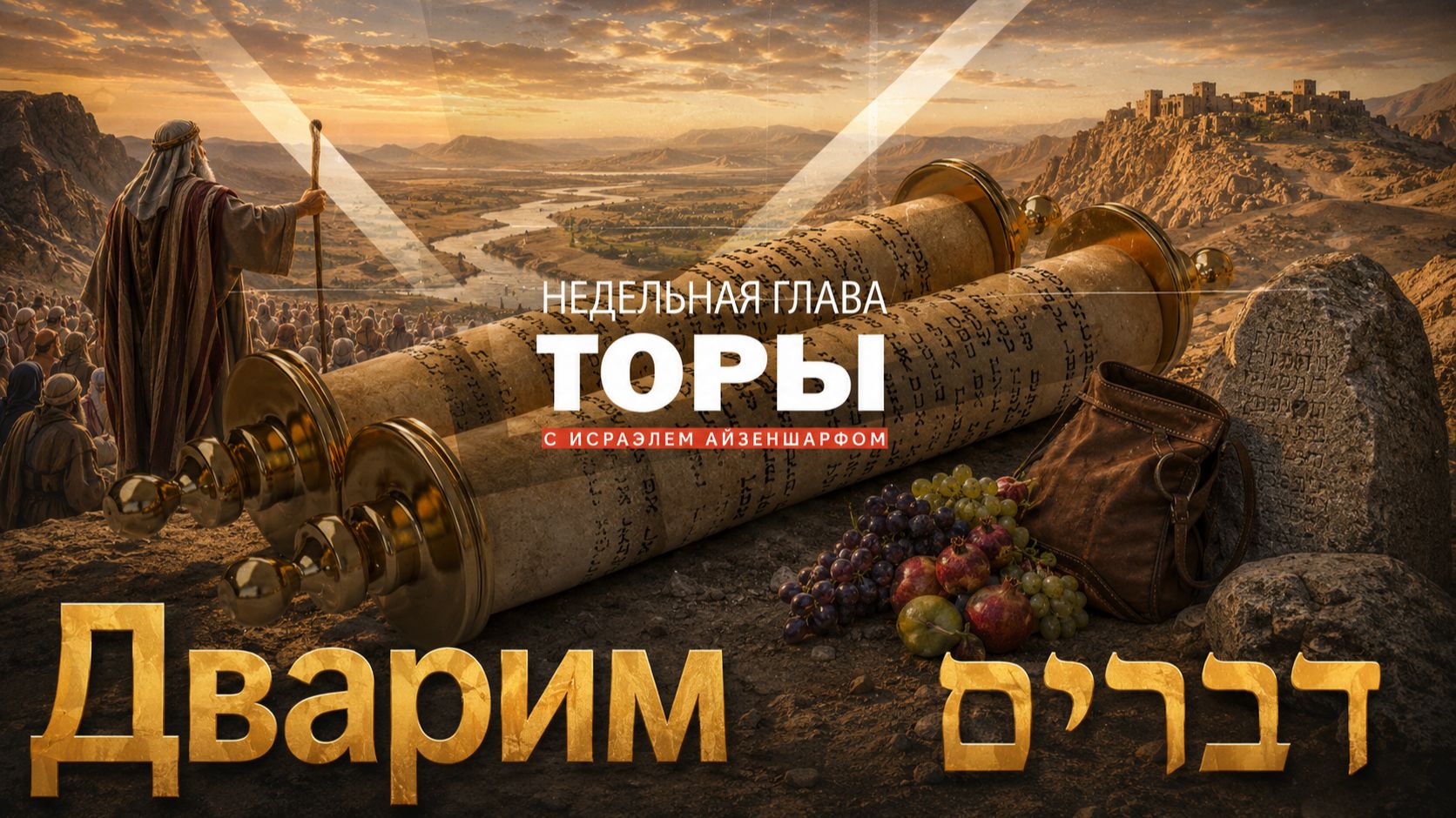глава Торы «Дварим» с раввином Исраэлем Айзеншарфом