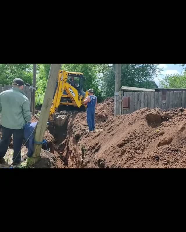 Подведение воды к дому