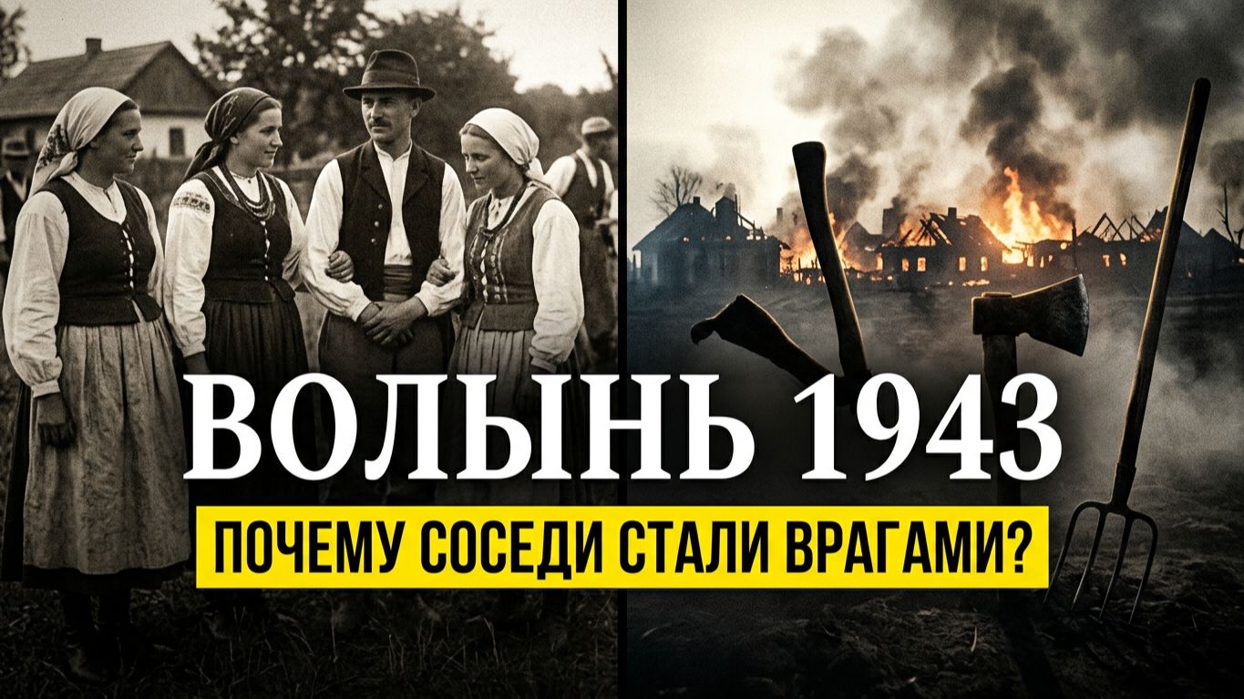 Волынь 1943. Почему соседи стали врагами Трагедия, которую пытались забыть