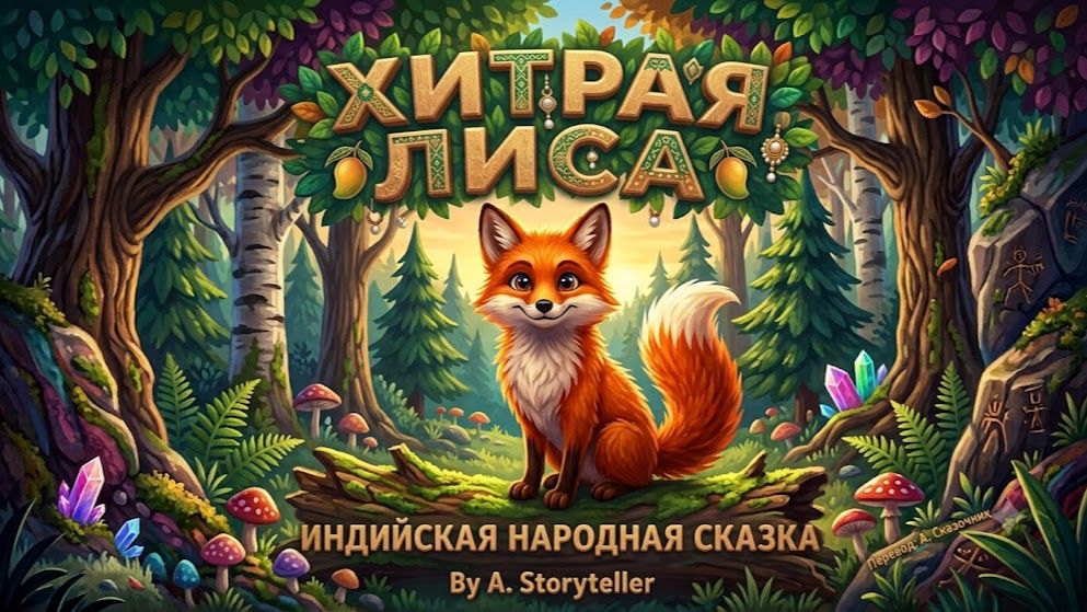 Хтитрая лиса. Индийская сказка