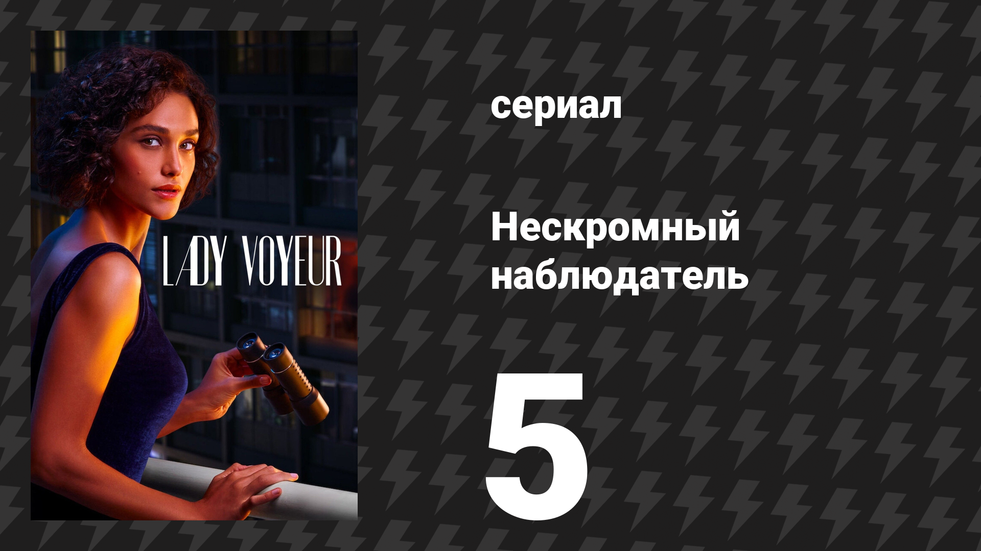 Нескромный наблюдатель 5 серия «Преступление и наказание» (сериал, 2023)