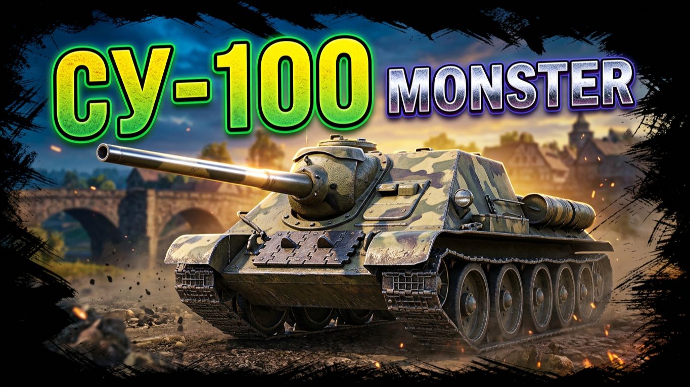 СУ 100 выехала наказывать