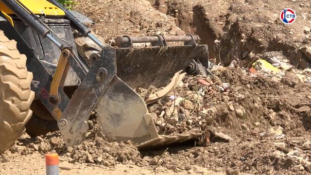 В Севастополе устраняют последствия ливня