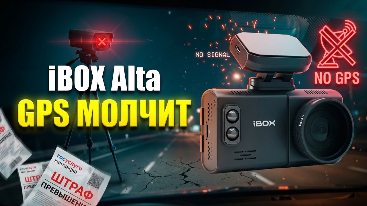 Радар-детектор iBOX Alta: GPS Молчит — Продавцы Не Говорят