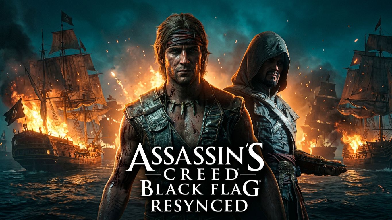 НАЧАЛО ПИРАТСКОЙ ИСТОРИИ | Assassin's Creed Black Flag Resynced — Прохождение #1